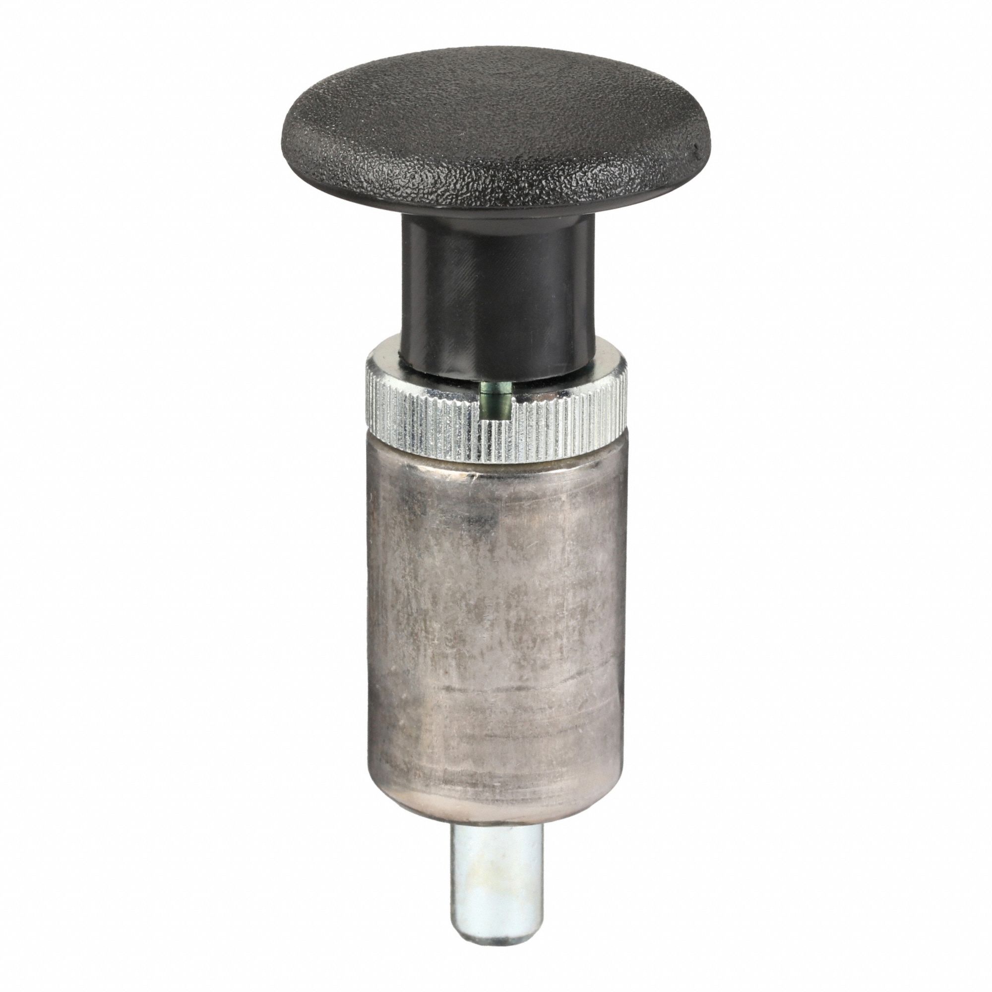 Locking, Pull Knob, Weld Mount Retractable Spring Plunger - 3CRP7|GI3/8 ...