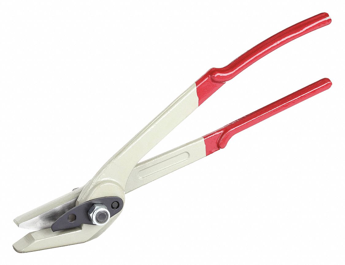 Fits .035 Strap Tensile, 11 1/4 in Overall Lg, Strapping Cutter - 3CTX4 ...