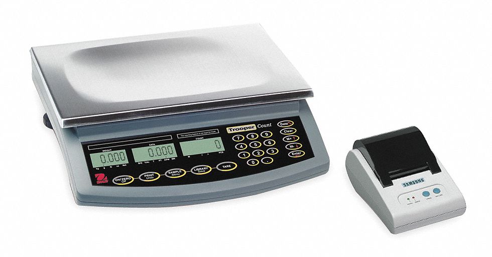 Counting Scale, LCD Scale Display, Weighing Units kg, g, lb - Grainger