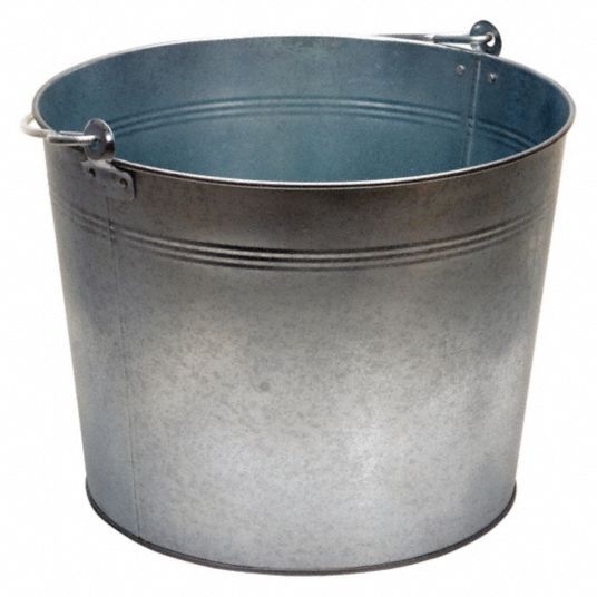 5 gal, Open Head, Bucket - 3CYL1|BKT-GAL-500 - Grainger