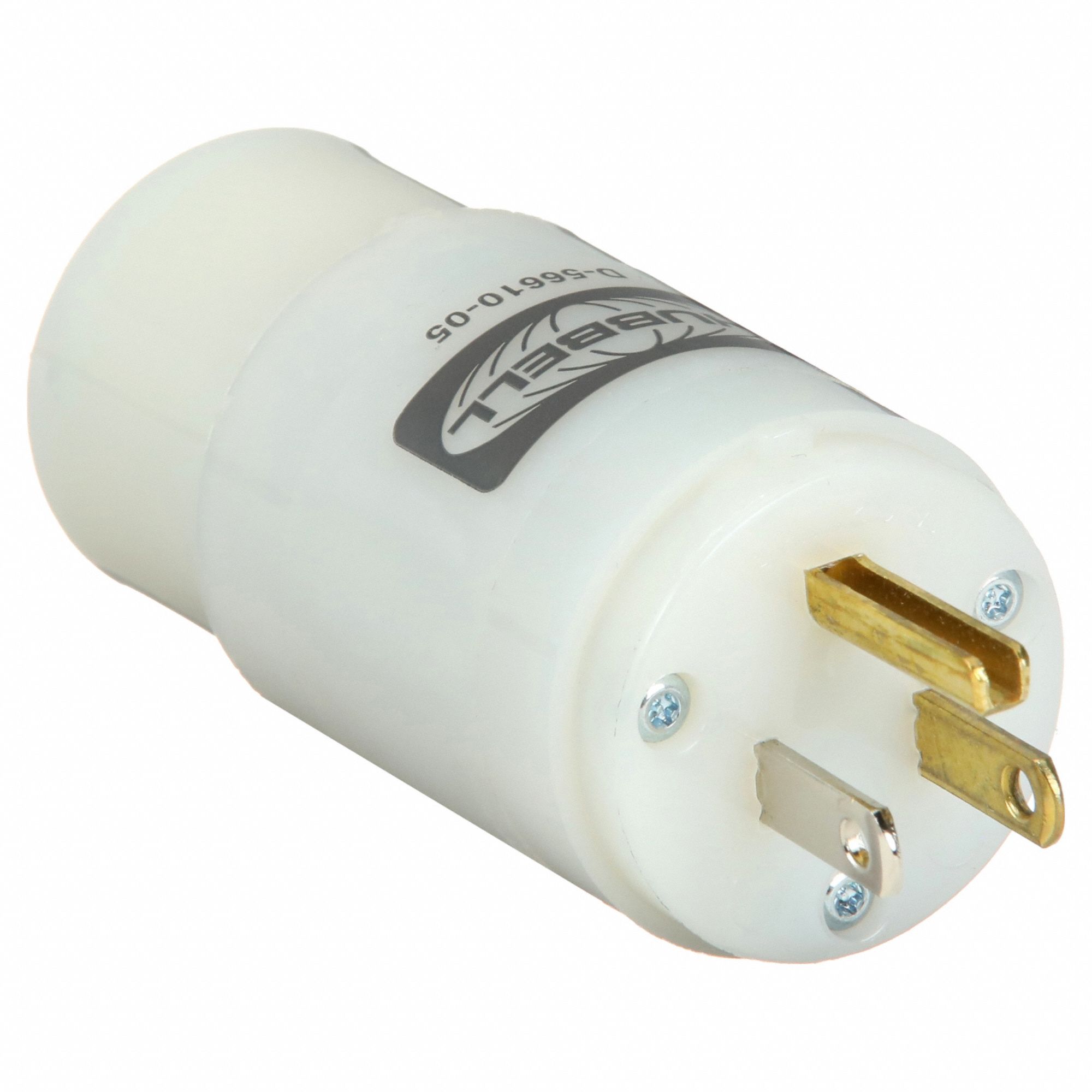 HUBBELL, Locking-Blade to Straight-Blade, 15 A, Plug Configuration ...