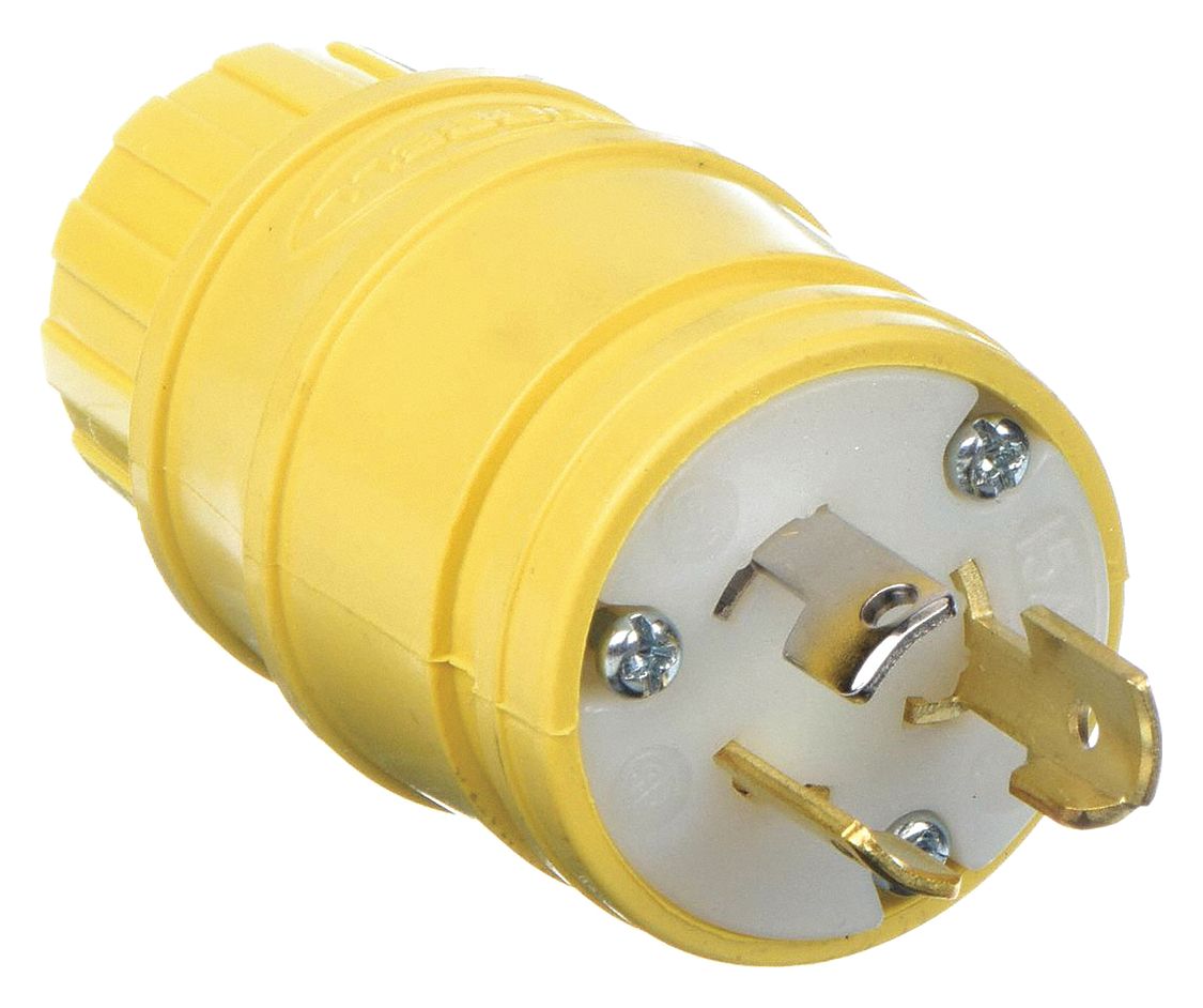 L5-15P, 125V AC, Locking Plug - 3D055|HBL24W47 - Grainger