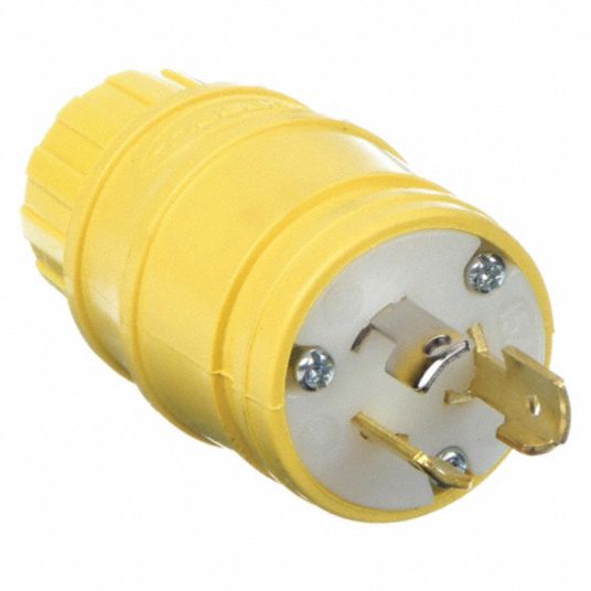 L5-15P, 125V AC, Locking Plug - 3D055|HBL24W47 - Grainger