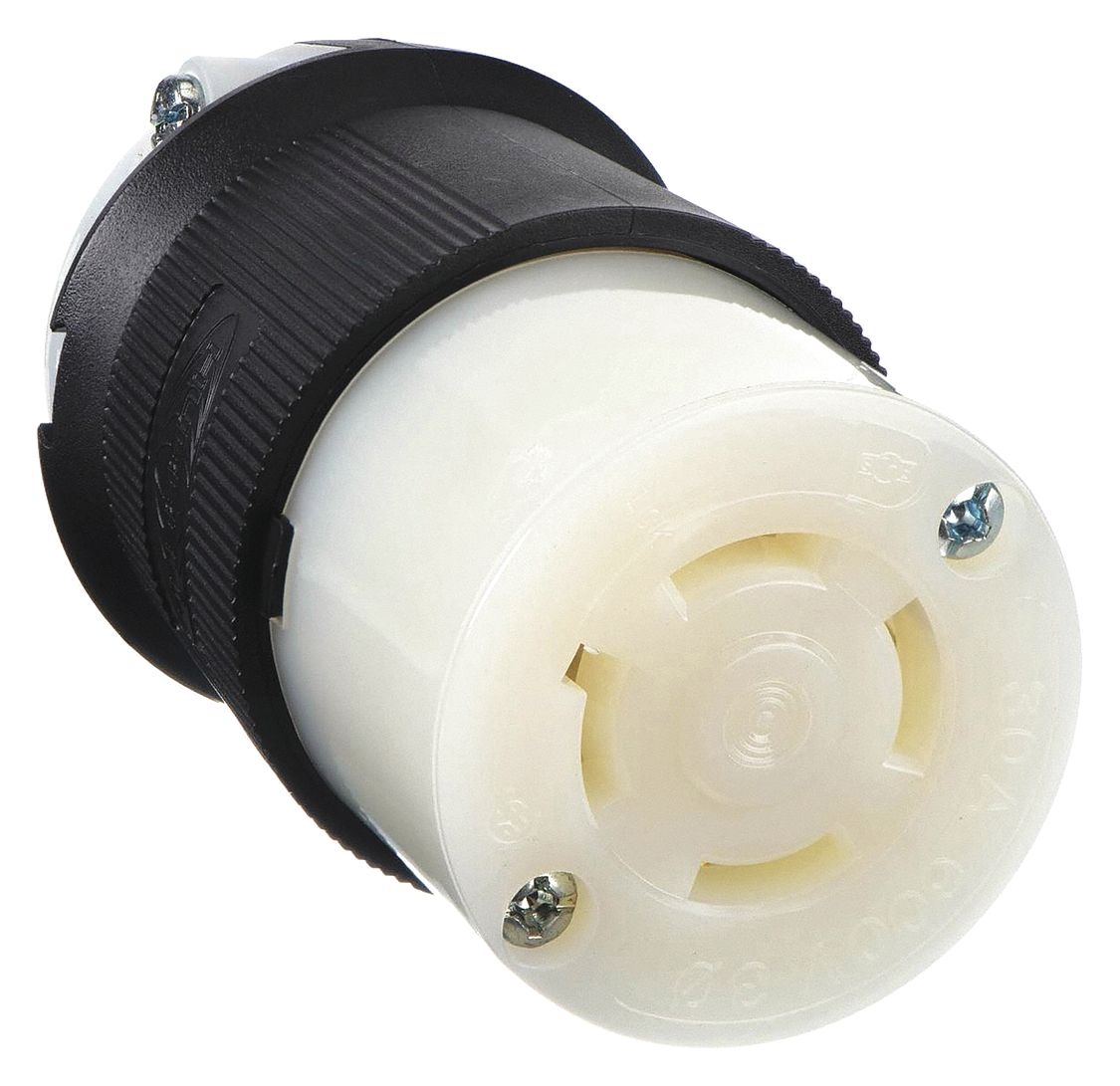 L17-30R, 30 A, Locking Connector - 3D097|HBL2743 - Grainger