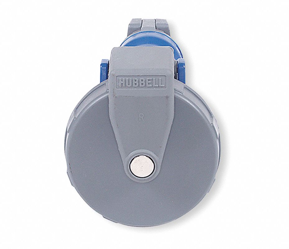 HUBBELL WIRING DEVICE-KELLEMS Conector Manga y Pasador IEC,120/208VCA ...