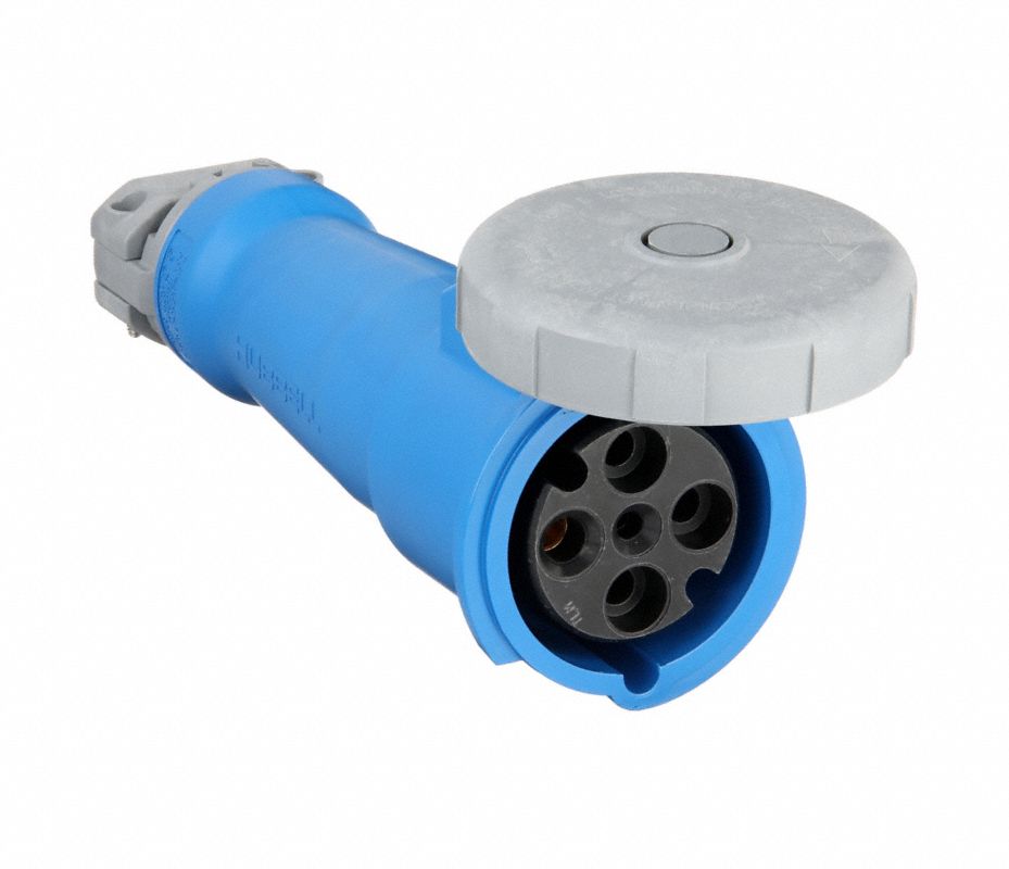 HUBBELL Conector d/Pasador y Manguito,Color Azul - Conectores con Perno ...