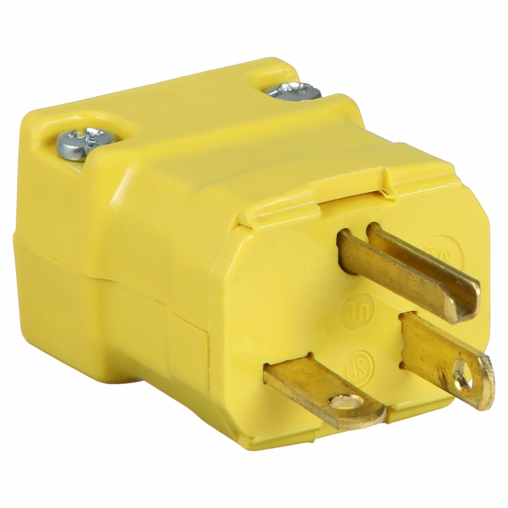 5-20P, 20 A, Straight Blade Plug - 3D207|HBL5364VY - Grainger