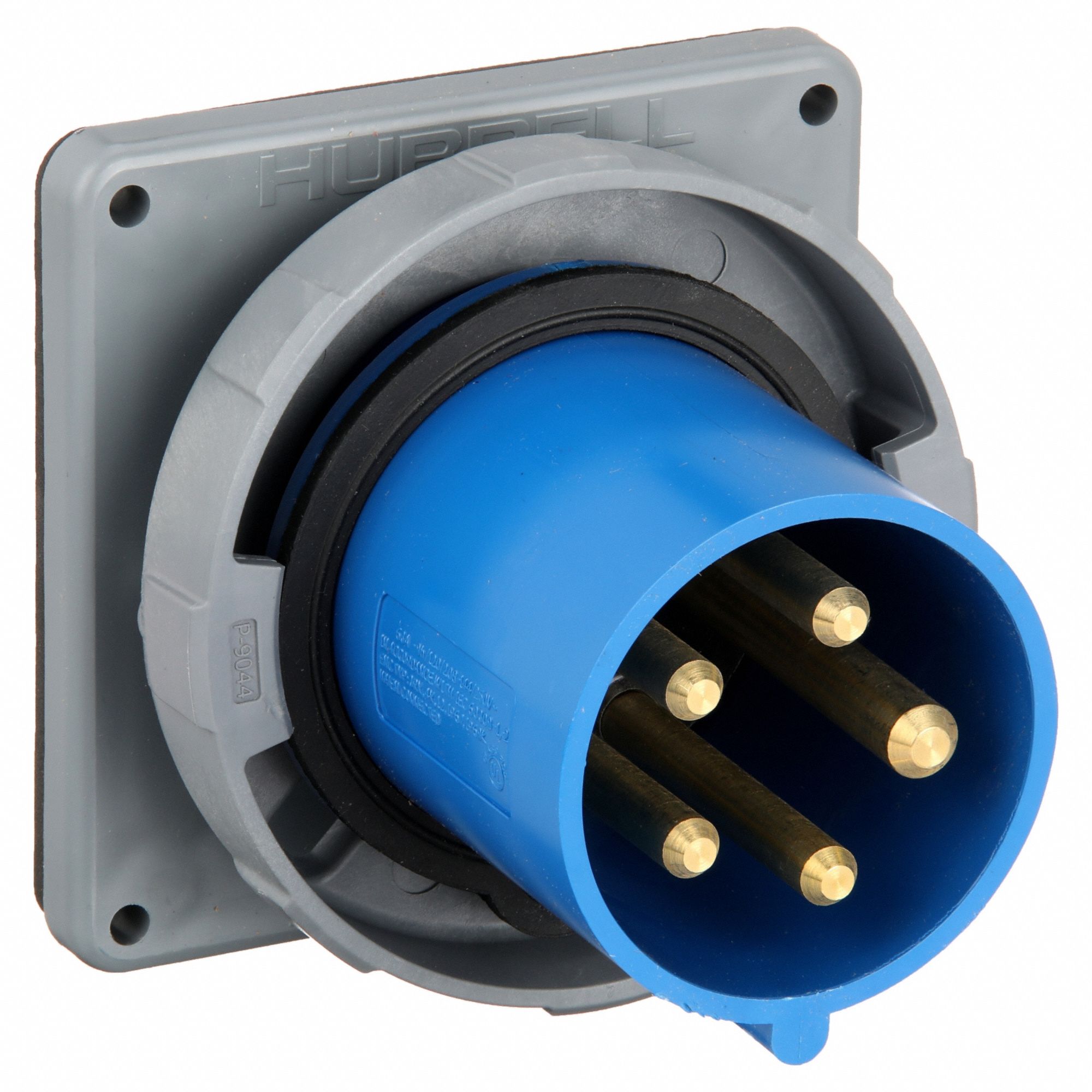 60 A, 120/208V AC, Watertight Pin and Sleeve Inlet - 3D214|HBL560B9W ...