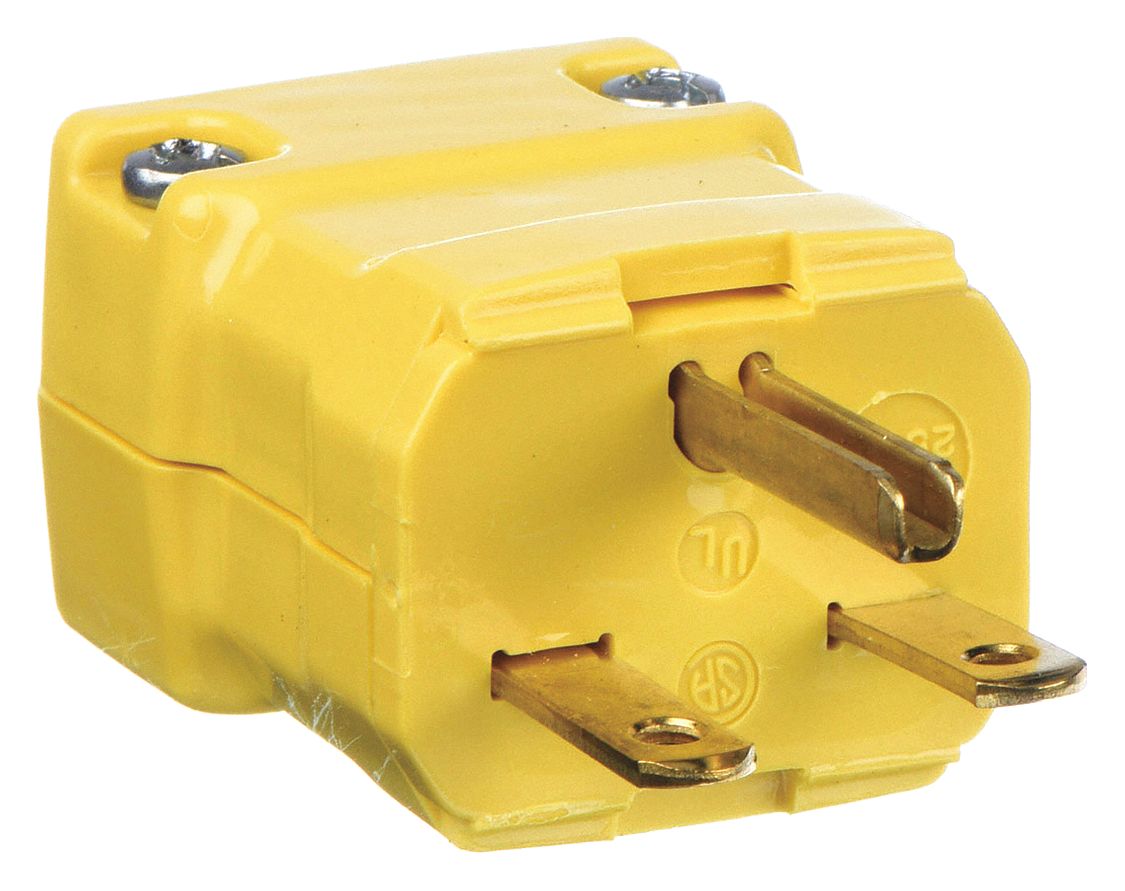 6-15P, 15 A, Straight Blade Plug - 3D221|HBL5666VY - Grainger