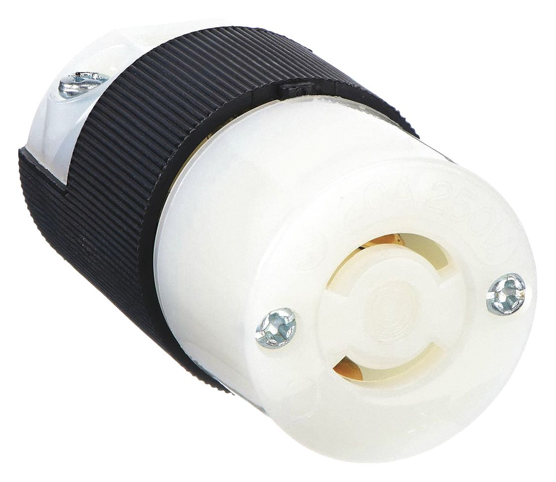 L2-20R, 20 A, Locking Connector - 3D237|HBL7101C - Grainger
