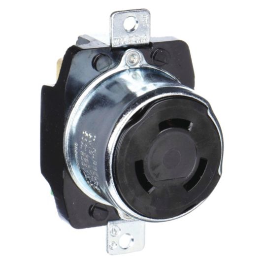 Non-NEMA, 50 A, Locking Receptacle - 3D245|HBL7379 - Grainger