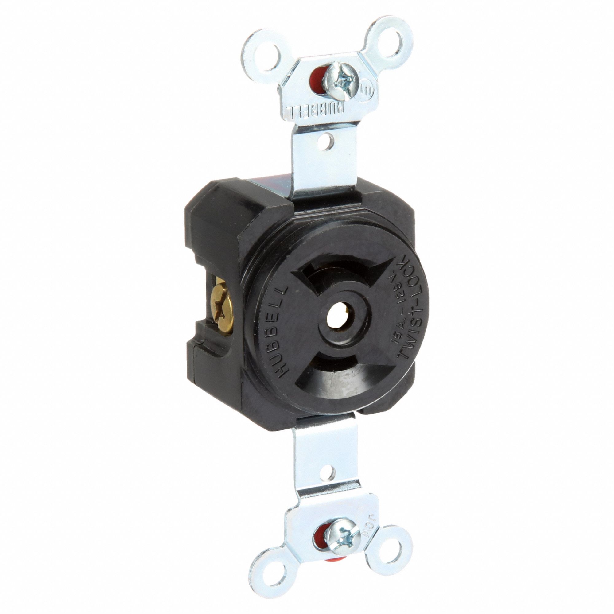 L1-15R, 15 A, Locking Receptacle - 3D260|HBL7535 - Grainger