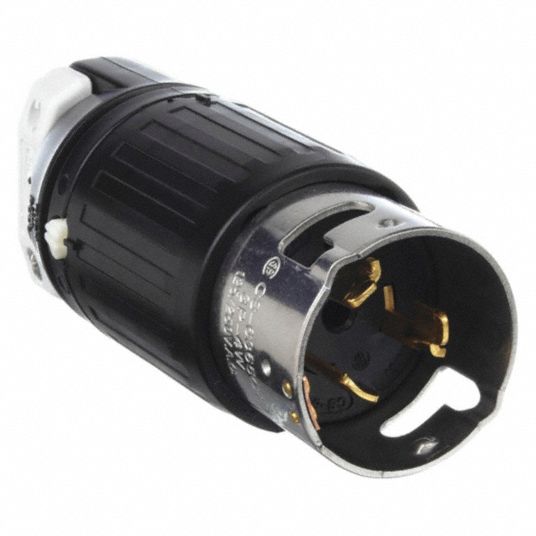50 A, 125/250V AC, Locking Plug - 3D323|CS6365C - Grainger