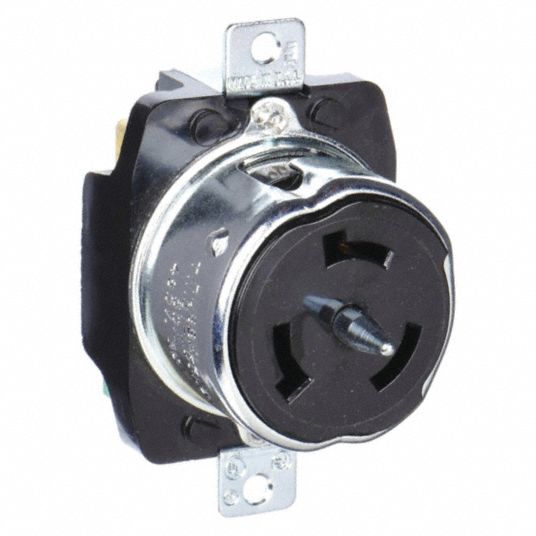 Non-NEMA, 50 A, Locking Receptacle - 3D329|CS8169 - Grainger
