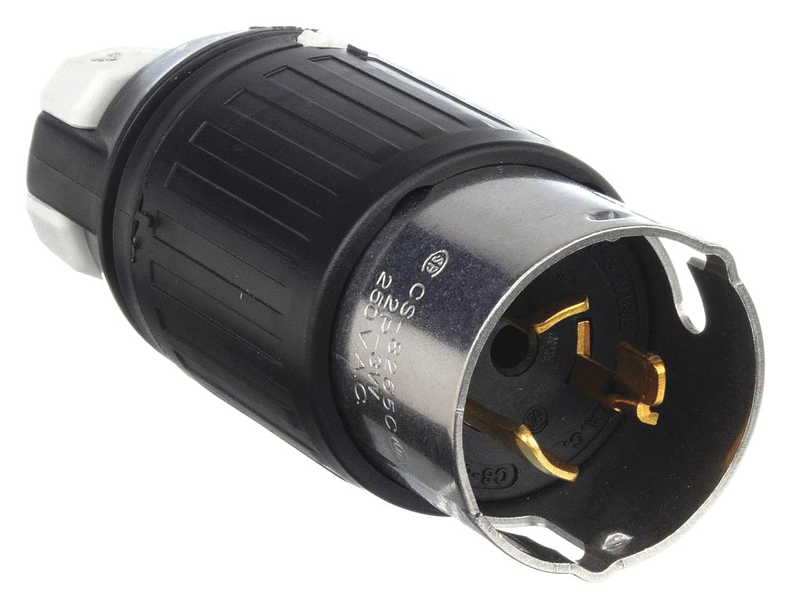 50 A, 250V AC, Locking Plug - 3D331|CS8265C - Grainger