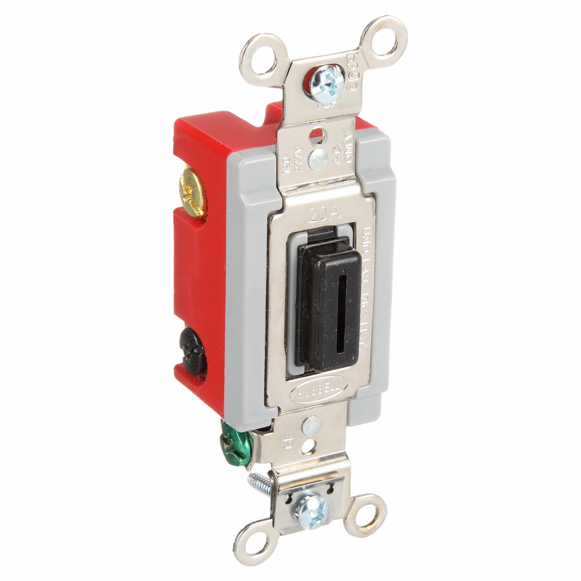 Locking Switch, 4-Way, Wall Switch - 3D366|HBL1224L - Grainger