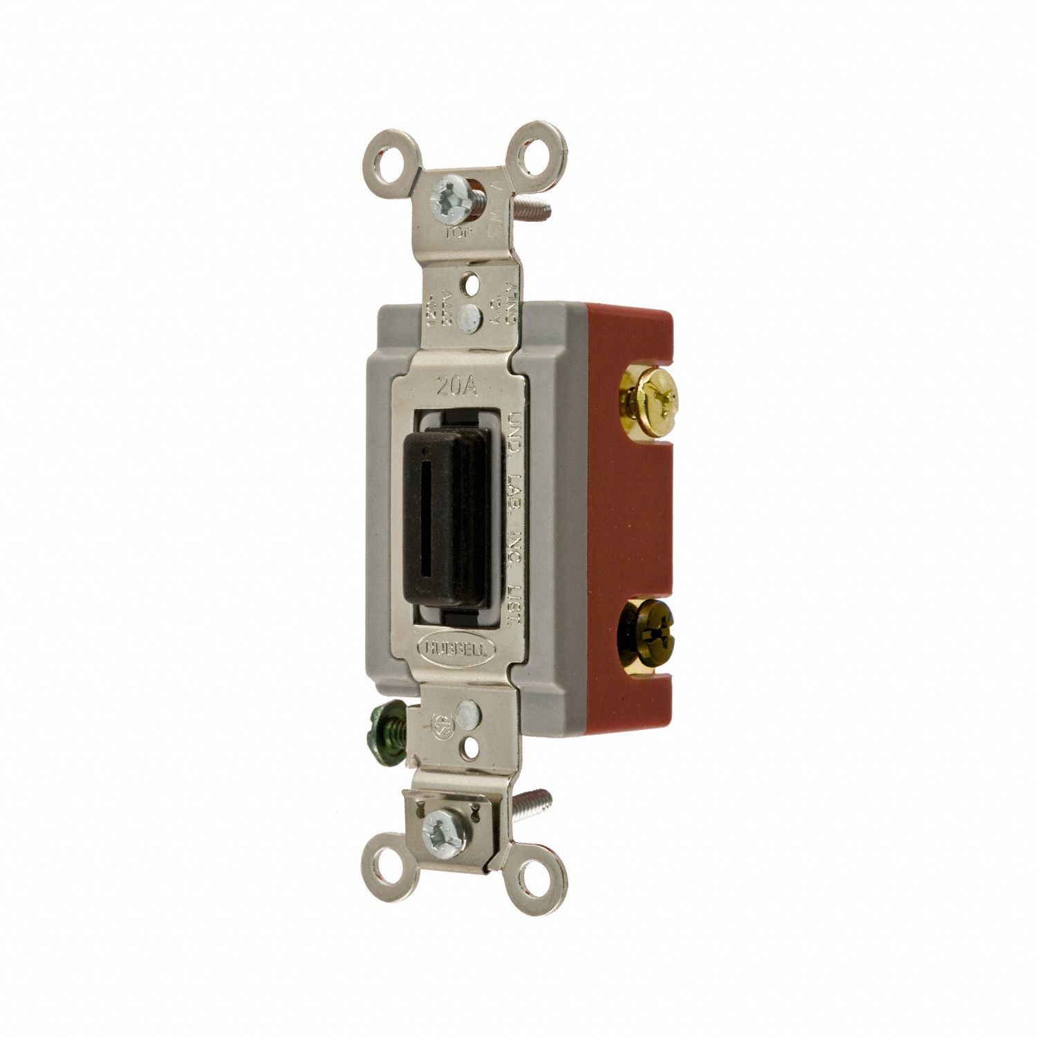 Locking Switch, 4-Way, Wall Switch - 3D366|HBL1224L - Grainger