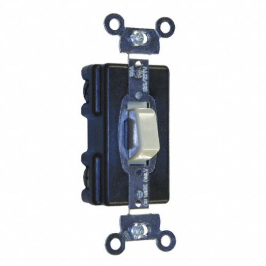 Push Button Switch, 4-Way, Wall Switch - 3D497|HBL1284I - Grainger