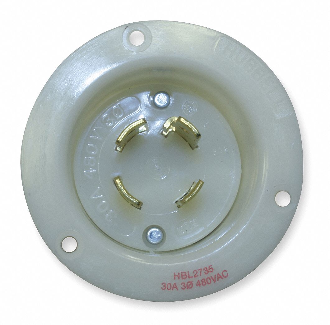 Hubbell Wiring Systems HBL2735SW Twist-Lock Watertight Safety Shroud ...
