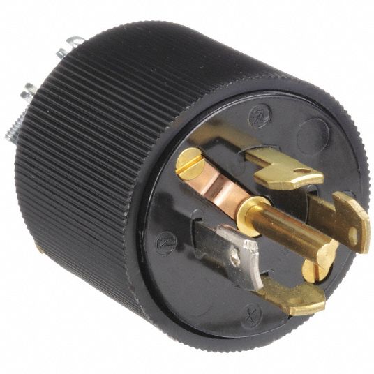 20 A, 120/208V AC, Locking Plug - 3D788|HBL45915 - Grainger