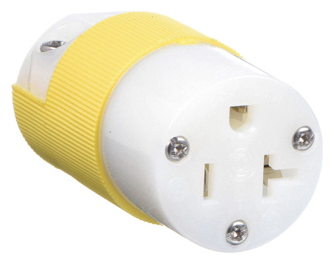 5-20R, 20 A, Straight Blade Connector - 3D906|HBL53CM69C - Grainger