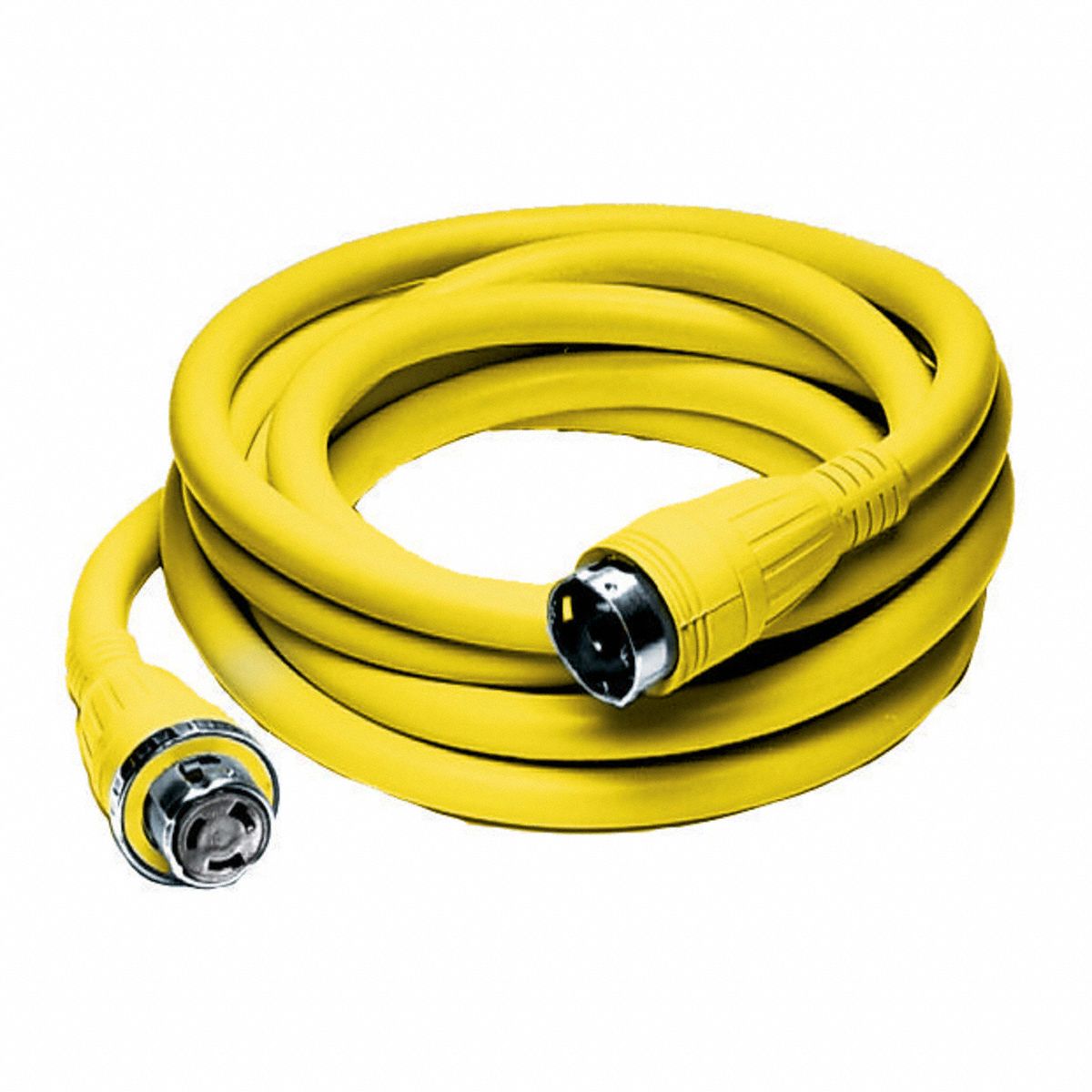 HUBBELL WIRING DEVICE KELLEMS 25 Ft Cord Lg 6 AWG Wire Size Shore