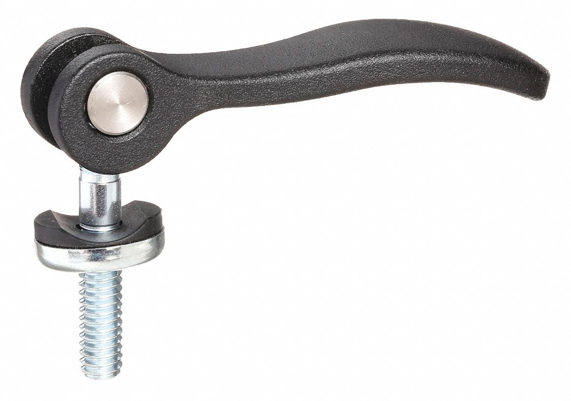 KIPP CAM LEVER/HANDLE, 1.18, 1/4"-20 THREAD, BLACK - Cam Handles for ...