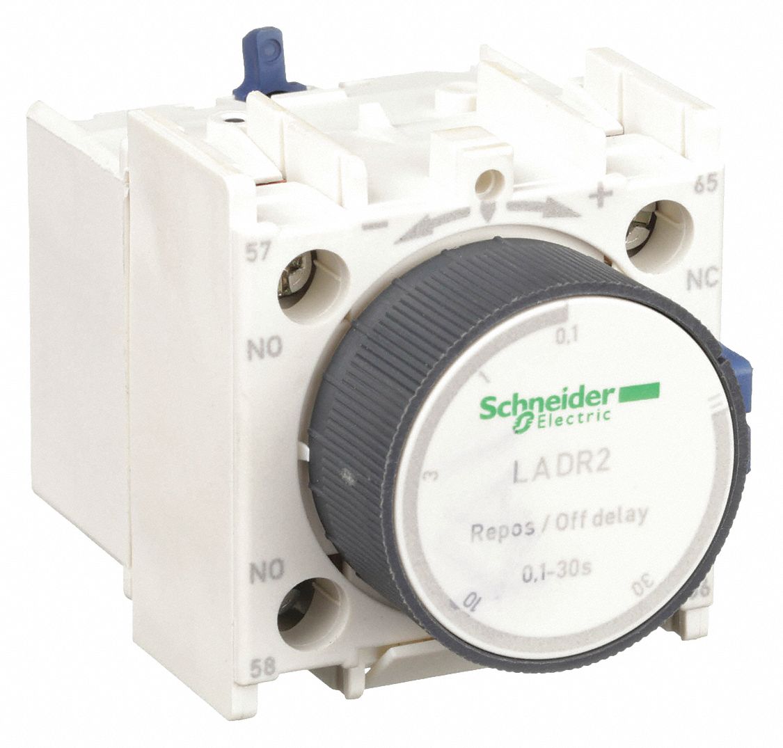 SCHNEIDER ELECTRIC, Off Delay, 1 sec – 30 sec, IEC Timer Module - 3DB78 ...