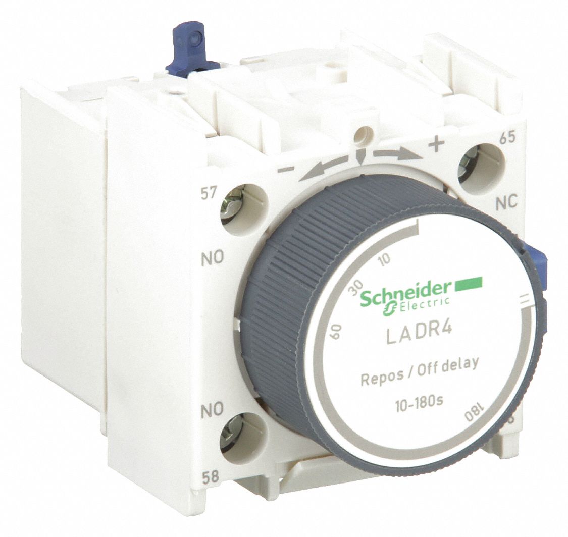 SCHNEIDER ELECTRIC, Off Delay, 10 sec – 180 sec, IEC Timer Module ...
