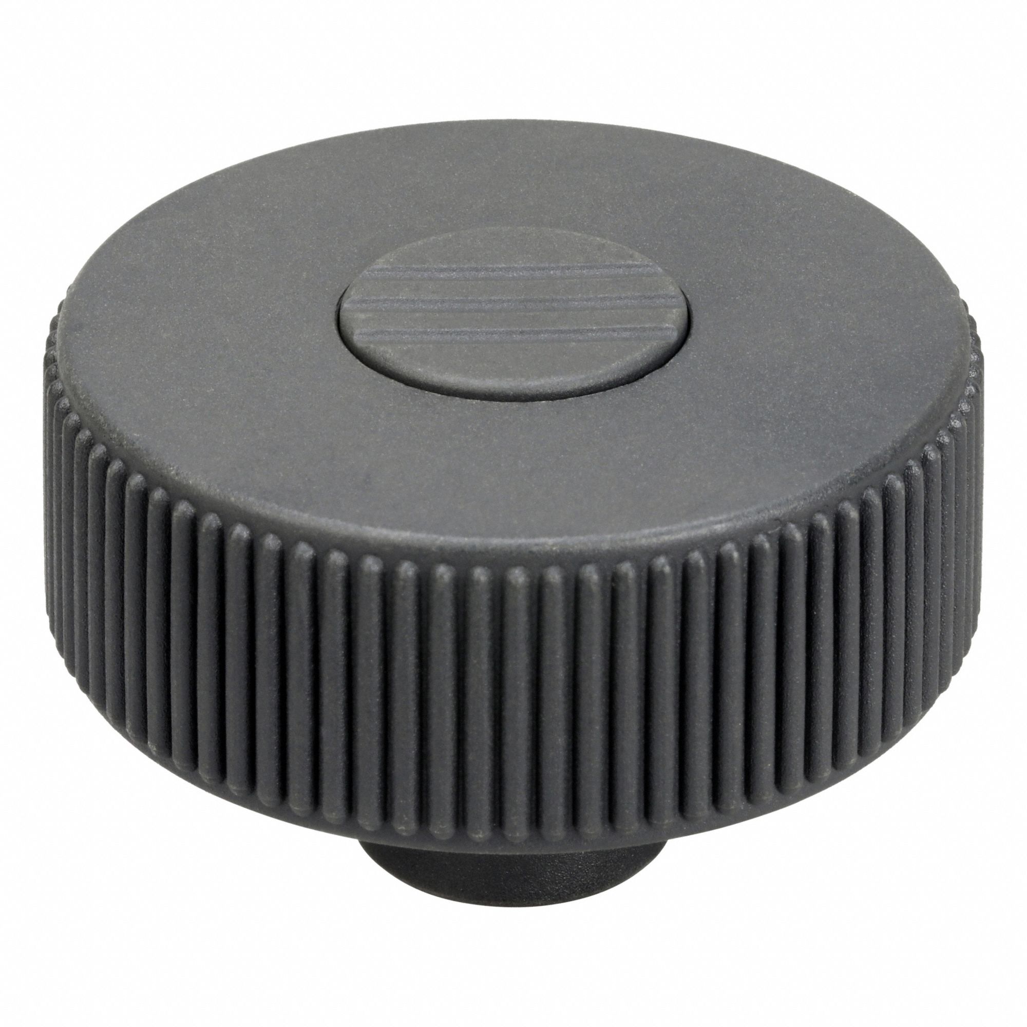 Knurled, Plastic – Steel, Hand Knob - 3DAX7|K0260.2310 - Grainger