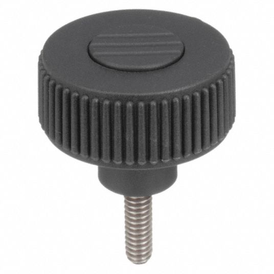 Knurled, Plastic – Stainless Steel, Hand Knob - 3DCG2|K0261.5208X30 ...