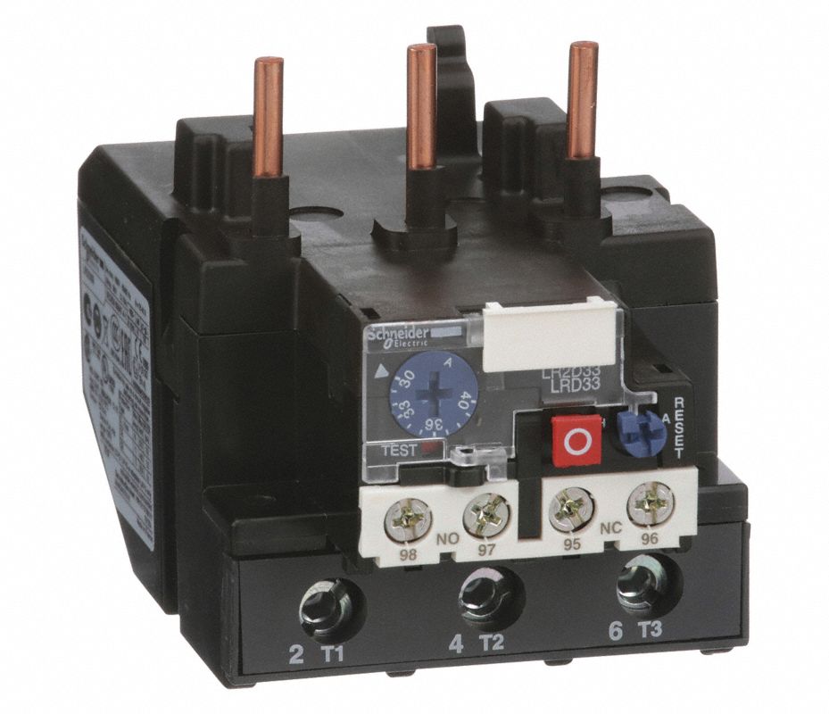 SCHNEIDER Relevador de Sobrecarga, Clase de Disparo: 10, Polos 3 ...