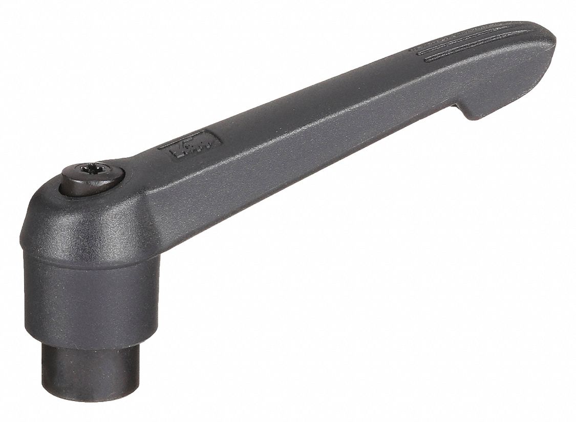 KIPP, Plastic w/ Steel Thread, M10 Thread, Adjustable Handle - 3DEK3 ...