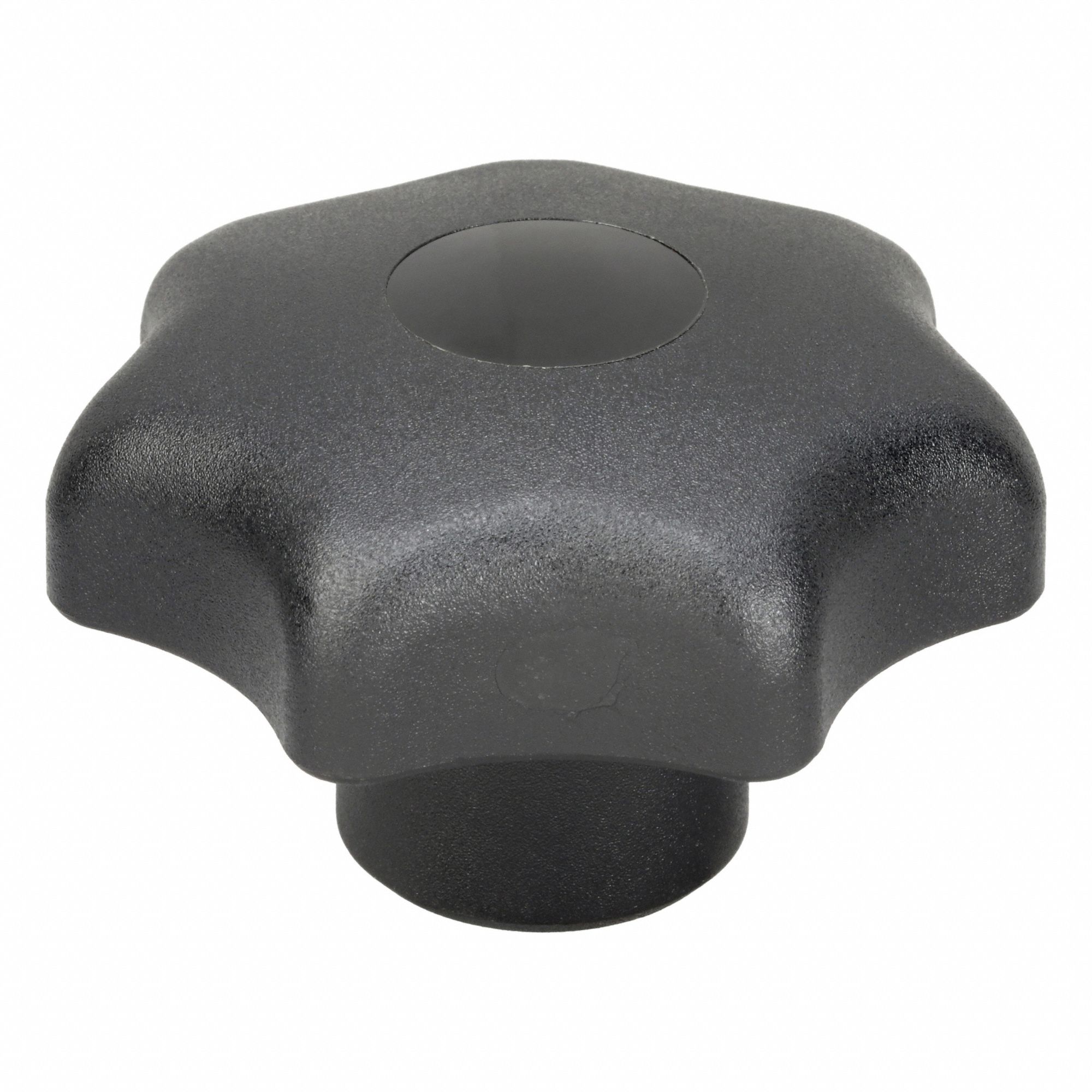 KIPP, 7 Point, Plastic w/ Steel Thread, Hand Knob - 3DFT7|K0155.212 - Grainger