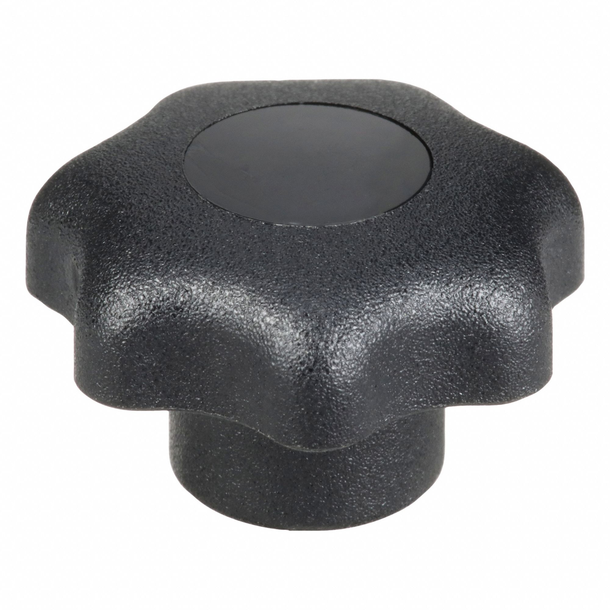 KIPP, 7 Point, Plastic w/ Steel Thread, Hand Knob - 3DFW5|K0155.2AE - Grainger