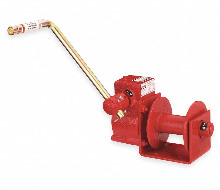 THERN Malacate Manual Arrastre, Altura Total 13-3/8", 1000 lb ...