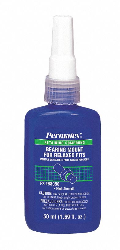 Retaining Compound, 3800 Shear Strength (PSI) - Grainger