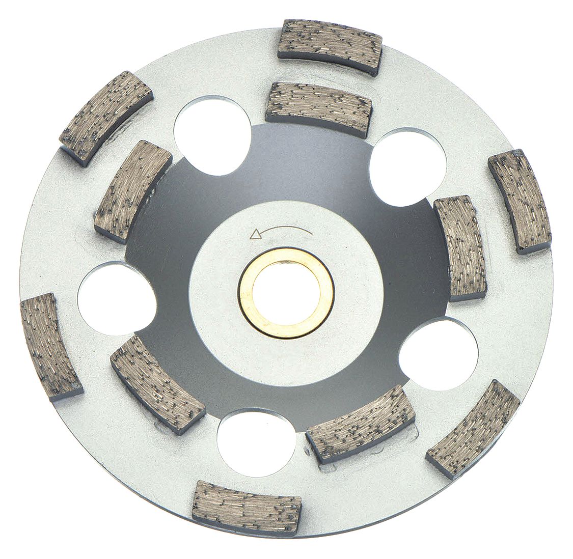 HUSQVARNA, Double Row, 5" Dia, Segment Cup Grinding Wheel - 3DPY3|GW2-3 ...