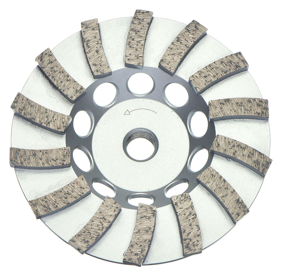 HUSQVARNA, Turbo, 5" Dia, Segment Cup Grinding Wheel - 3DPY4|Turbo-3 ...