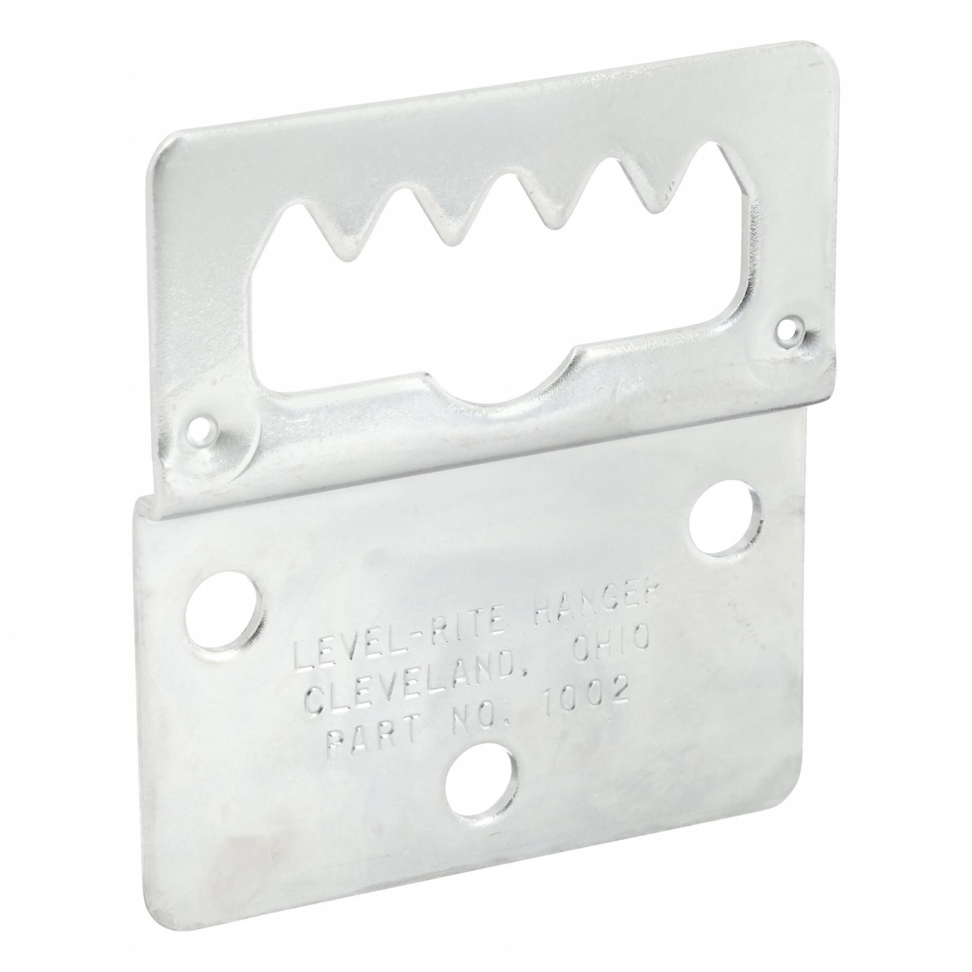 2 in Overall Lg, 2 1/4 in Overall Wd, Mounting Hanger - 3DRE4|1002 ...