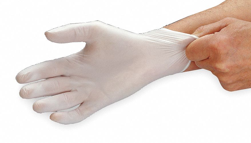 Disposable Gloves,PVC,S,Clear,PK100 - Grainger