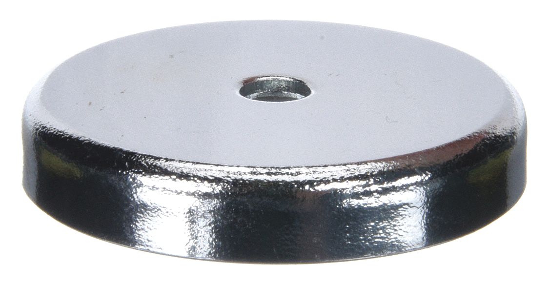 APPROVED VENDOR ROUND BASE MAGNET,48 LB,1.4 IN DIA - Rare Earth Magnets ...