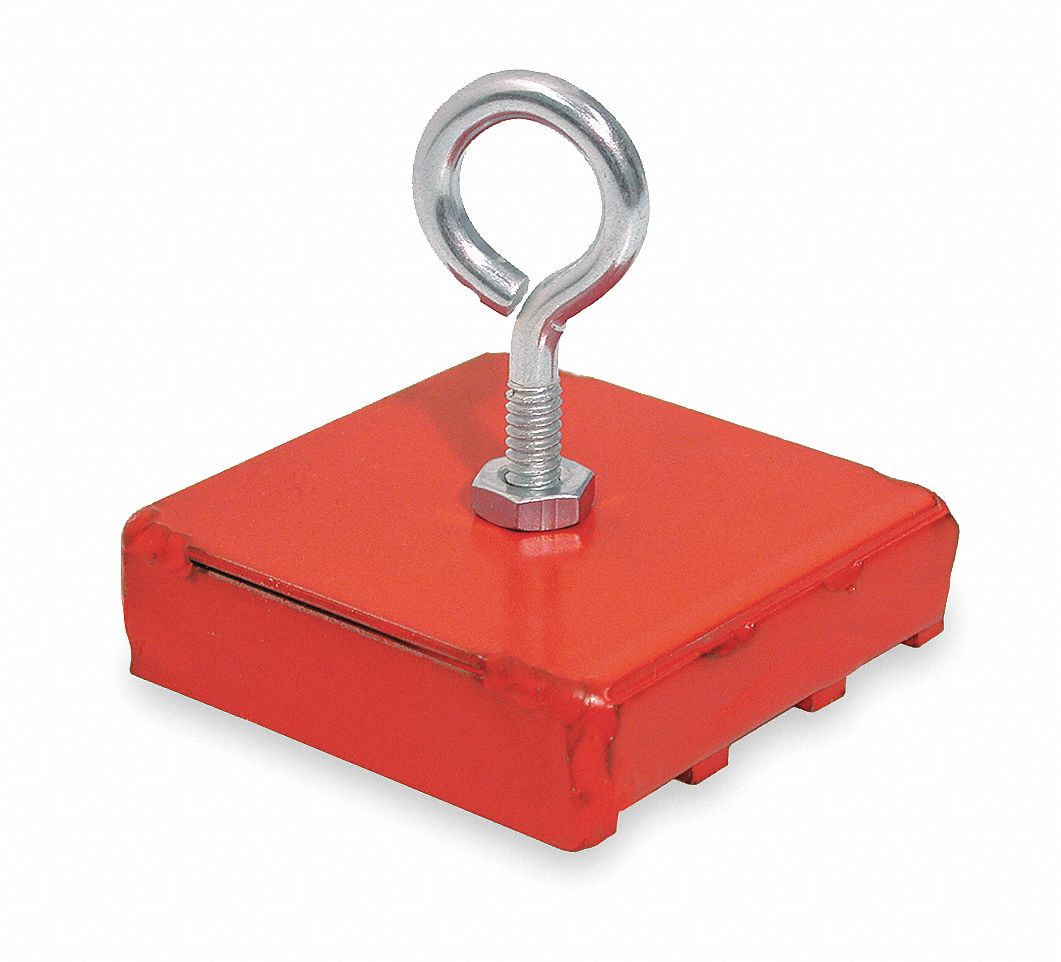 Retrieving Magnet,Ceramic,2In,40Lb - Grainger