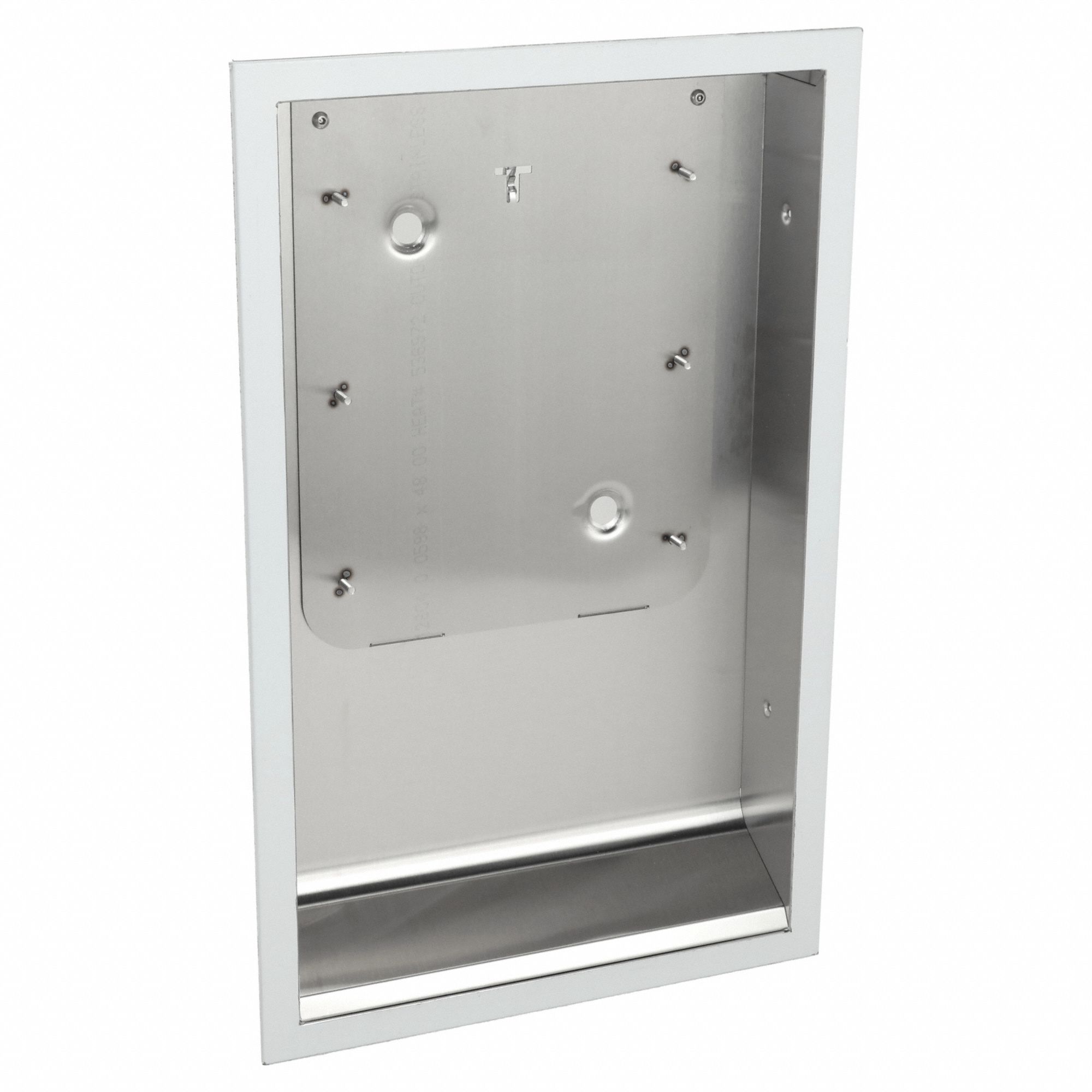 XLERATOR, Silver, Stainless Steel, Hand Dryer Recess Kit - 3DYH4|40502 ...