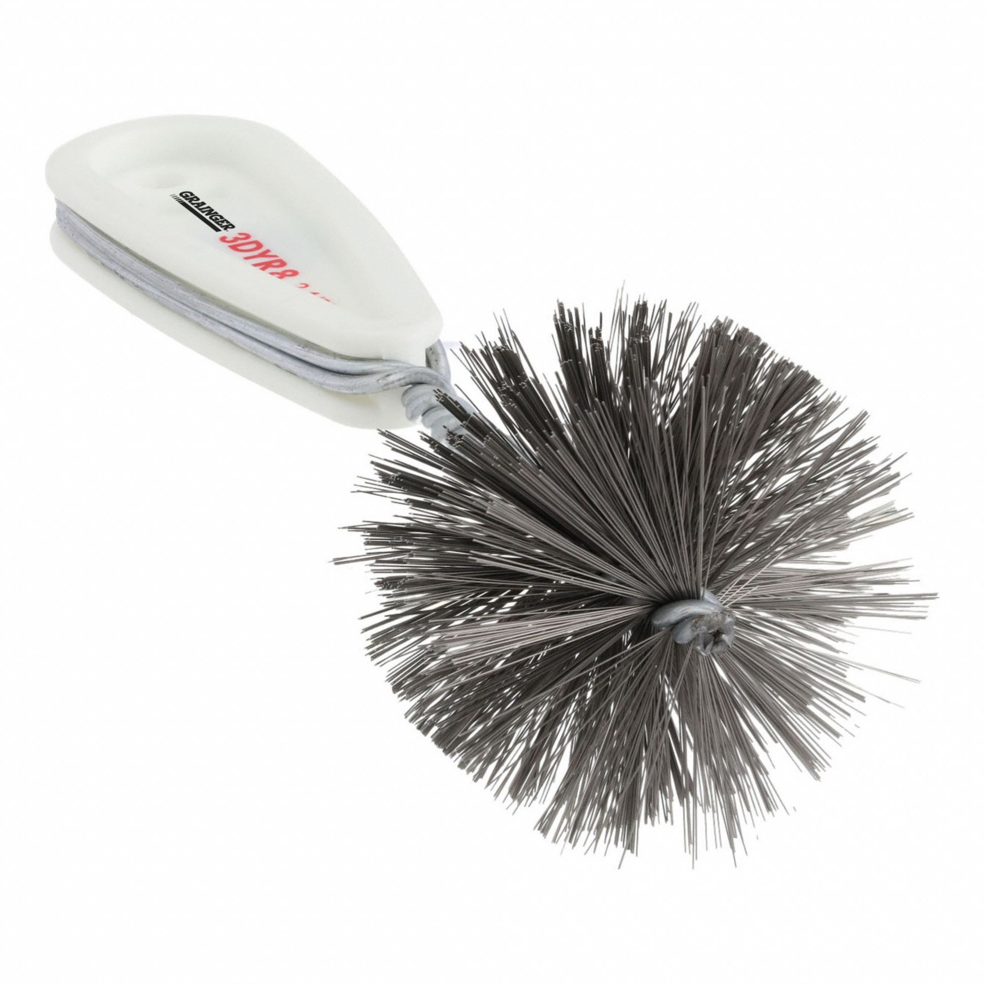 2 1/8 in Overall Dia, For 2 1/8 in Tube Dia - Max, Fitting Brush ...