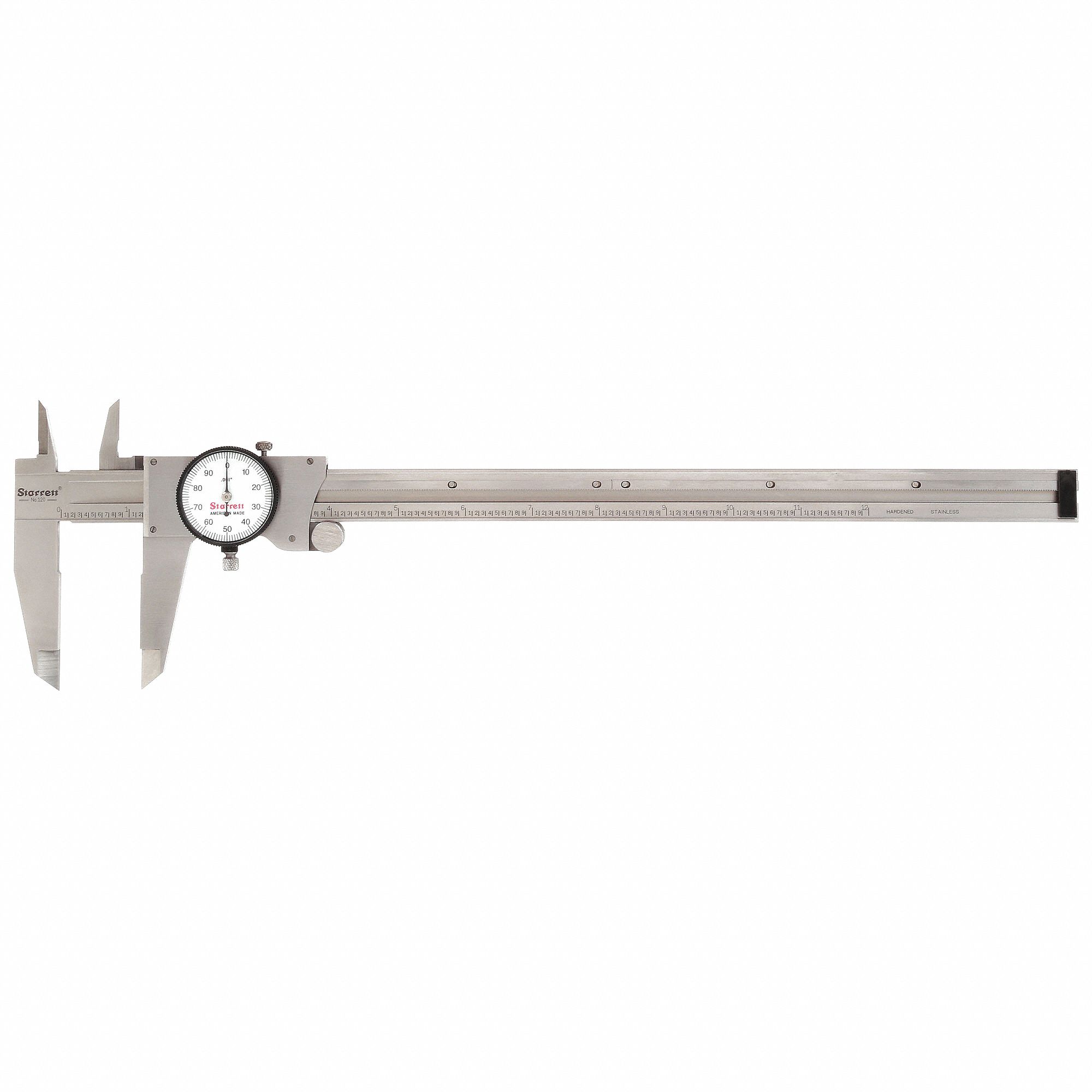 STARRETT, 0 in Min Measurement - Inch, 12 in Max Measurement - Inch ...