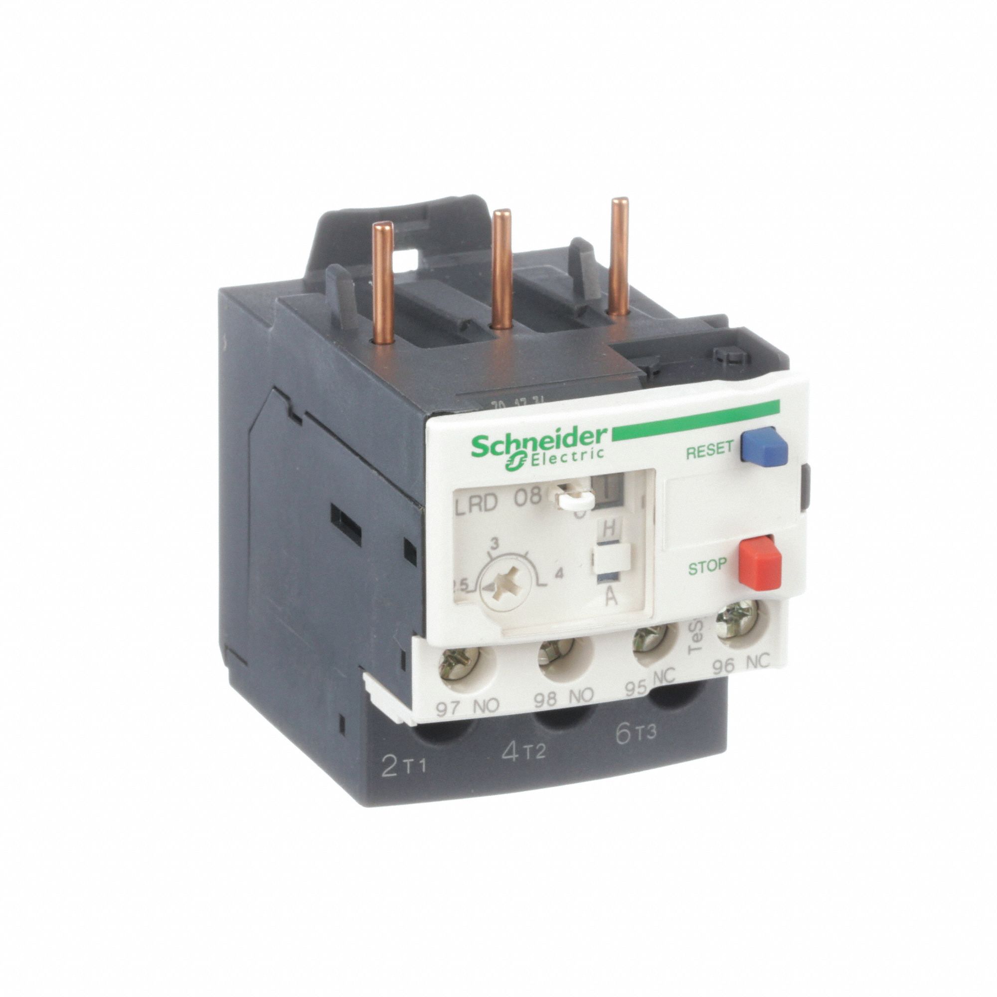 SCHNEIDER, Thermal Protection, 3 Poles, Overload Relay - 3EA44|LRD08 ...