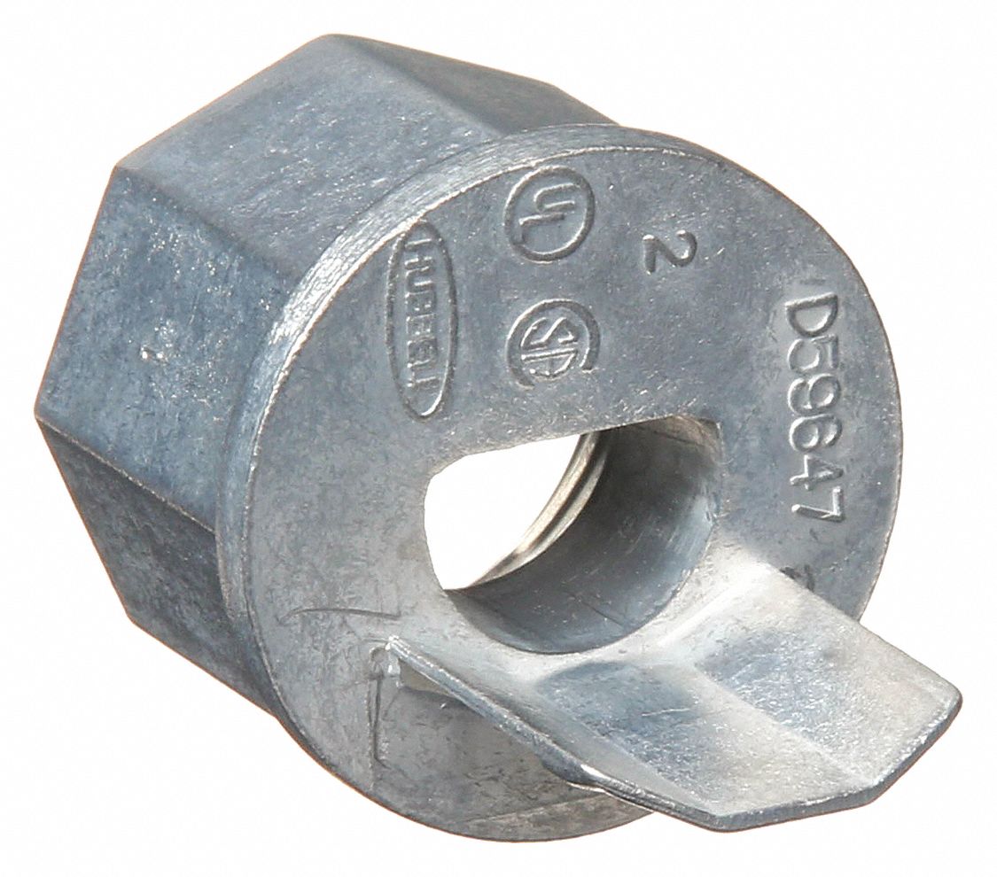 HUBBELL WIRING DEVICE-KELLEMS, 500/700/750, 3/4 in Ht, Conduit ...