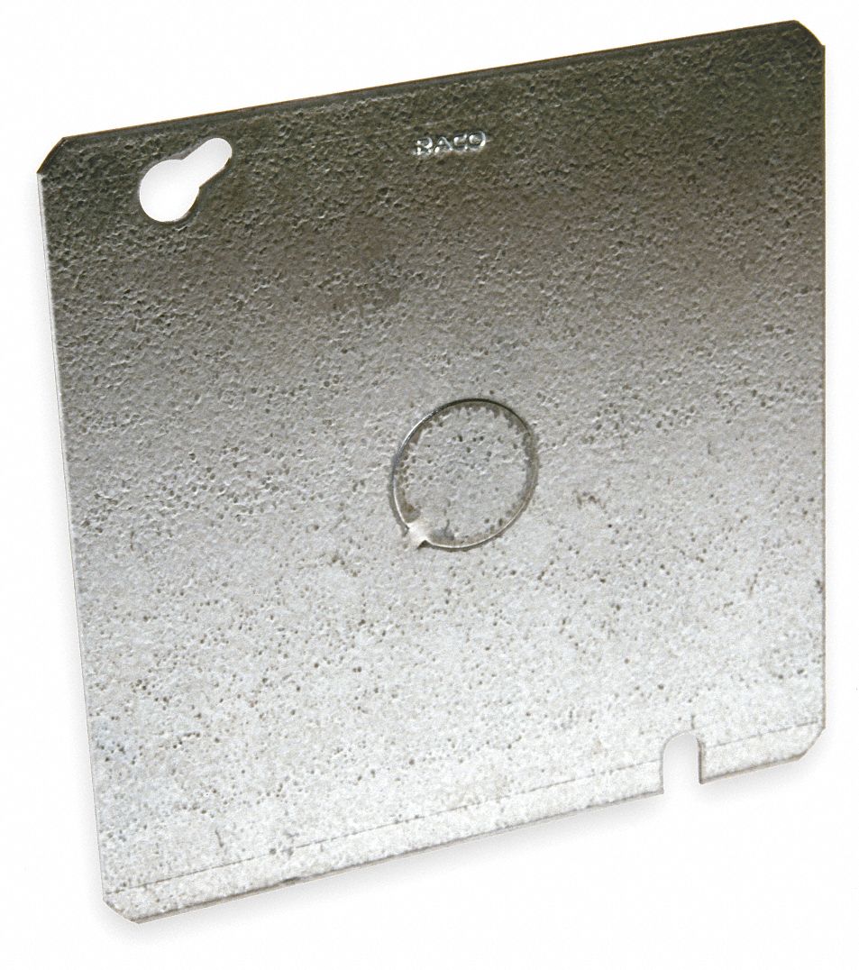 RACO Tapa Plana,Aluminio,4-11/16lpg - Cubiertas de Cajas de Piso ...