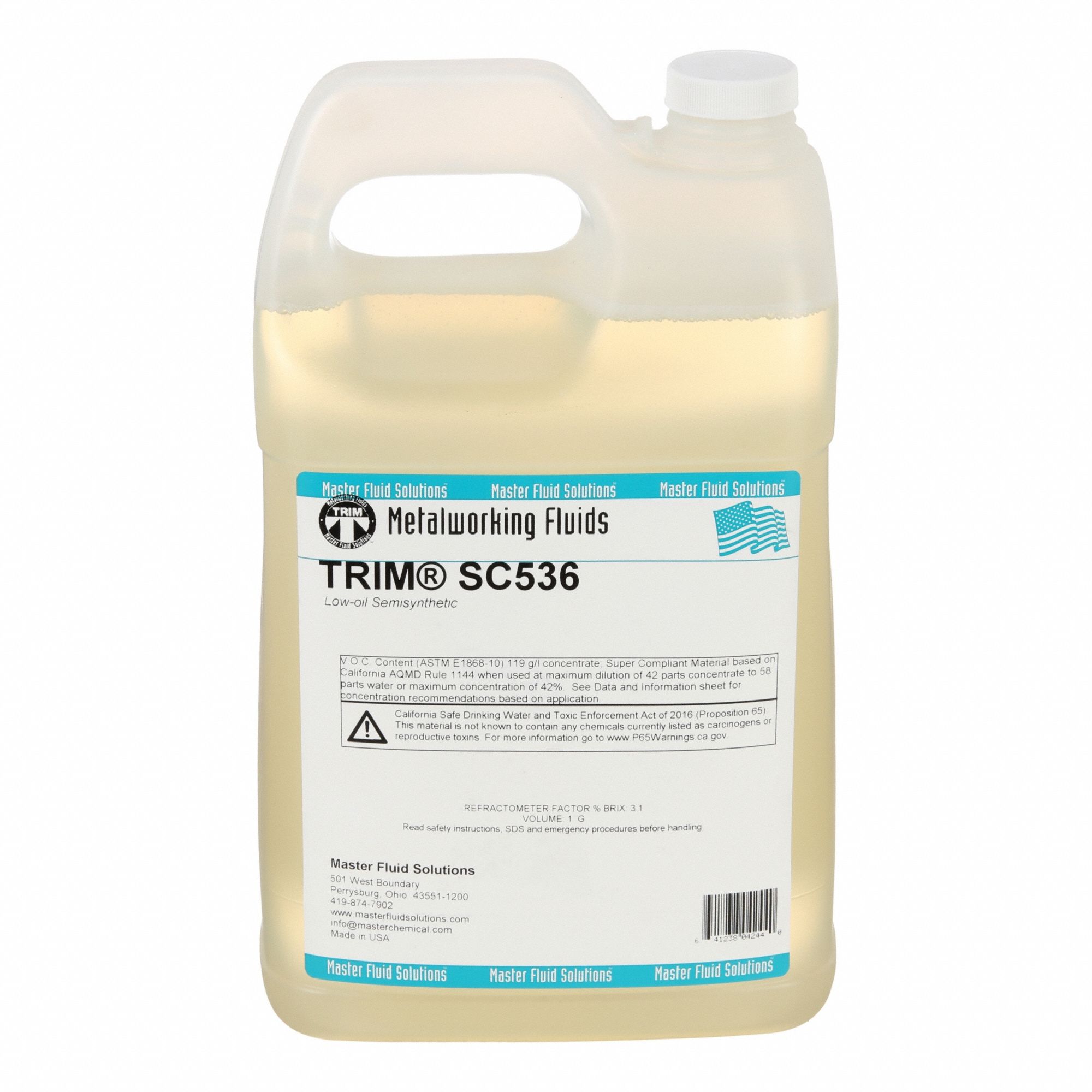 TRIM, SC536, 1 gal, Coolant - 3EAV8|SC536-1G - Grainger